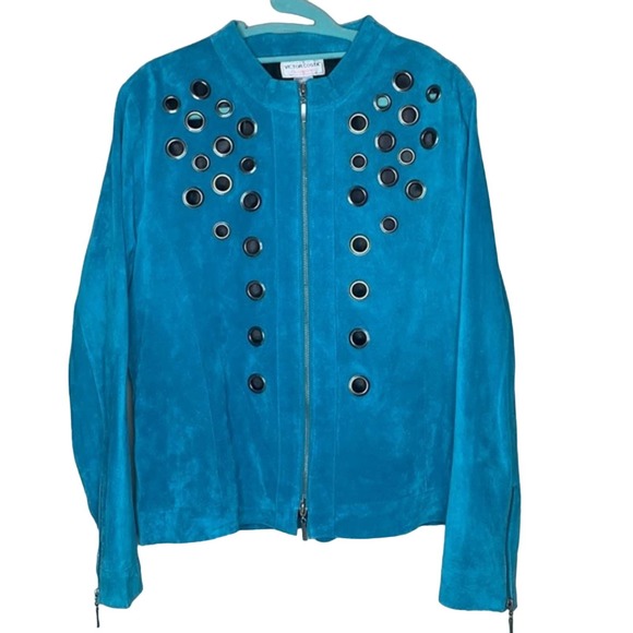 Vintage | Jackets & Coats | Beautiful Vintage Victor Costa Turquoise ...